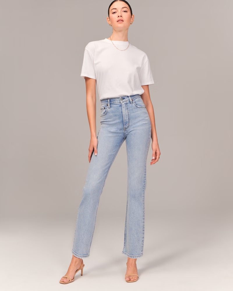 The Ankle Straight Ultra High Rise