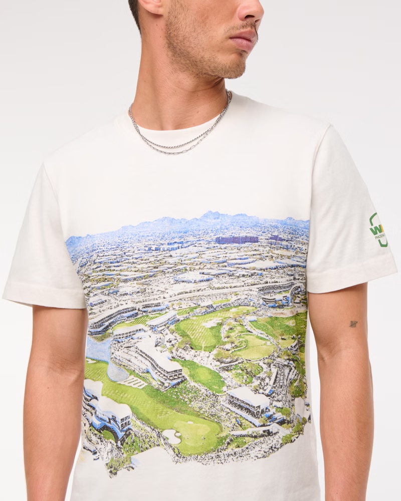 WM Phoenix Open Graphic Tee - Abercrombie & Fitch