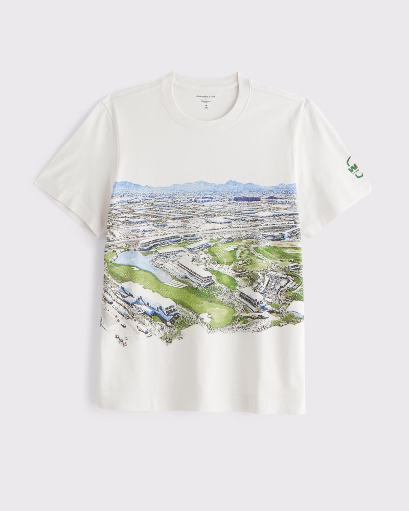 WM Phoenix Open Graphic Tee - Abercrombie & Fitch