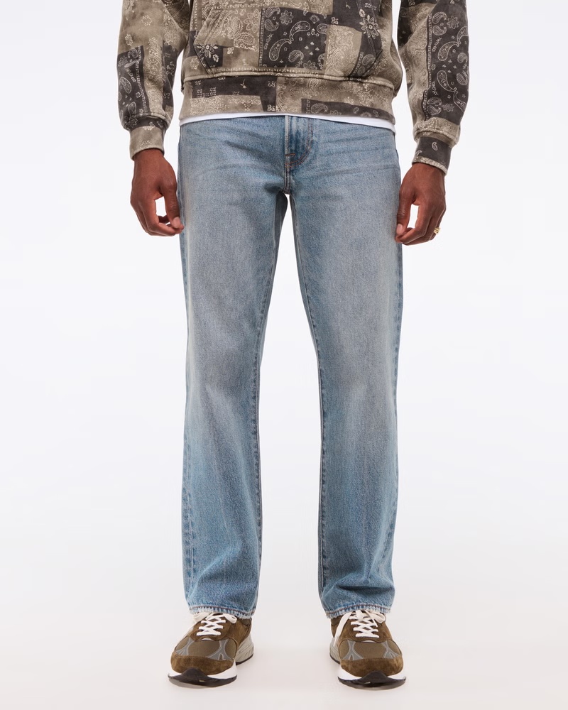 Relaxed Straight Jean - Abercrombie & Fitch