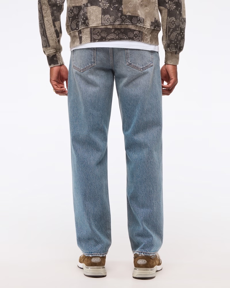Relaxed Straight Jean - Abercrombie & Fitch
