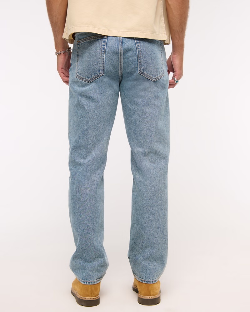 Relaxed Straight Jean - Abercrombie & Fitch