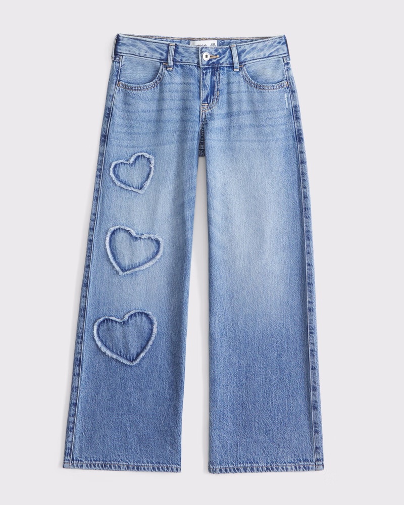Low Rise Baggy Jeans - Abercrombie & Fitch