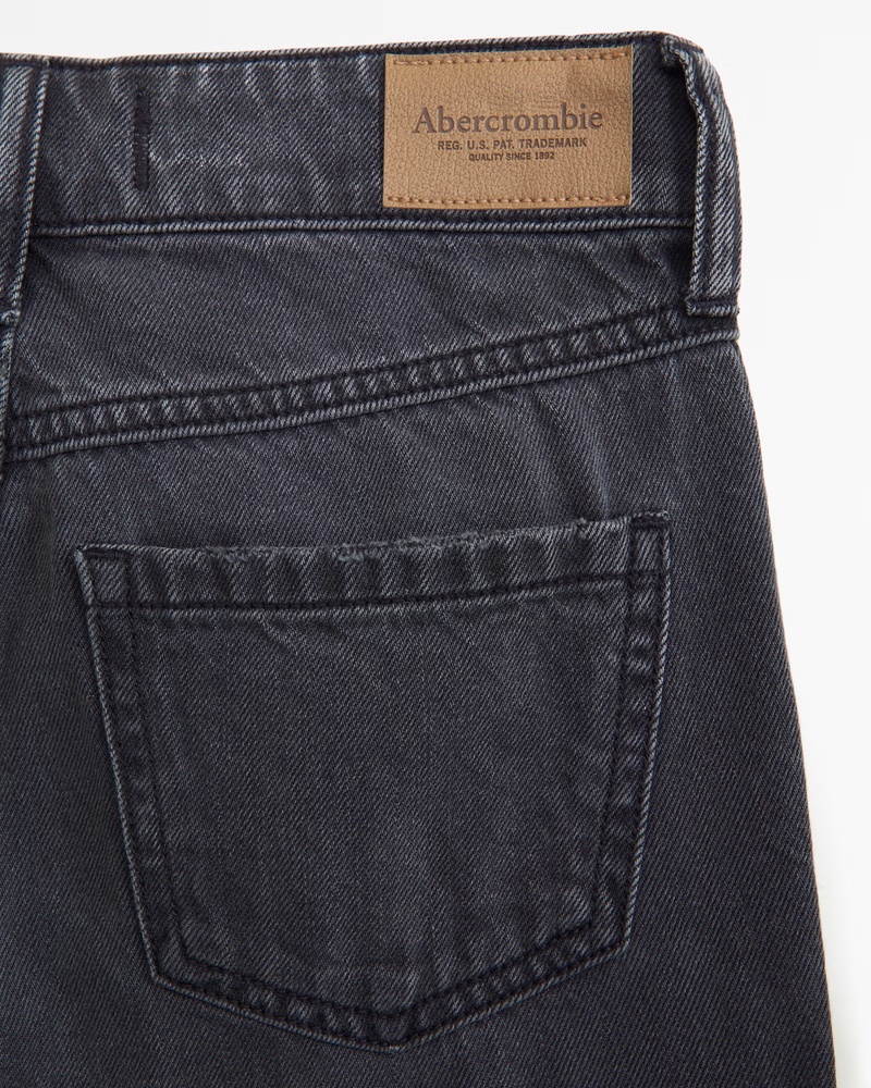 Lightweight High Rise Ultra Wide Leg Pull-on Jeans - Abercrombie & Fitch
