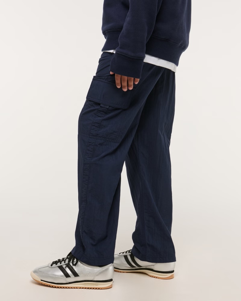 Nylon Track Pants - Abercrombie & Fitch