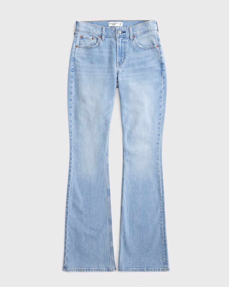 Mid Rise Bootcut Jean - Abercrombie & Fitch