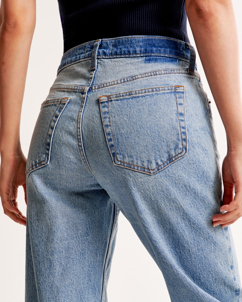 Low Rise Baggy Jean - Abercrombie & Fitch