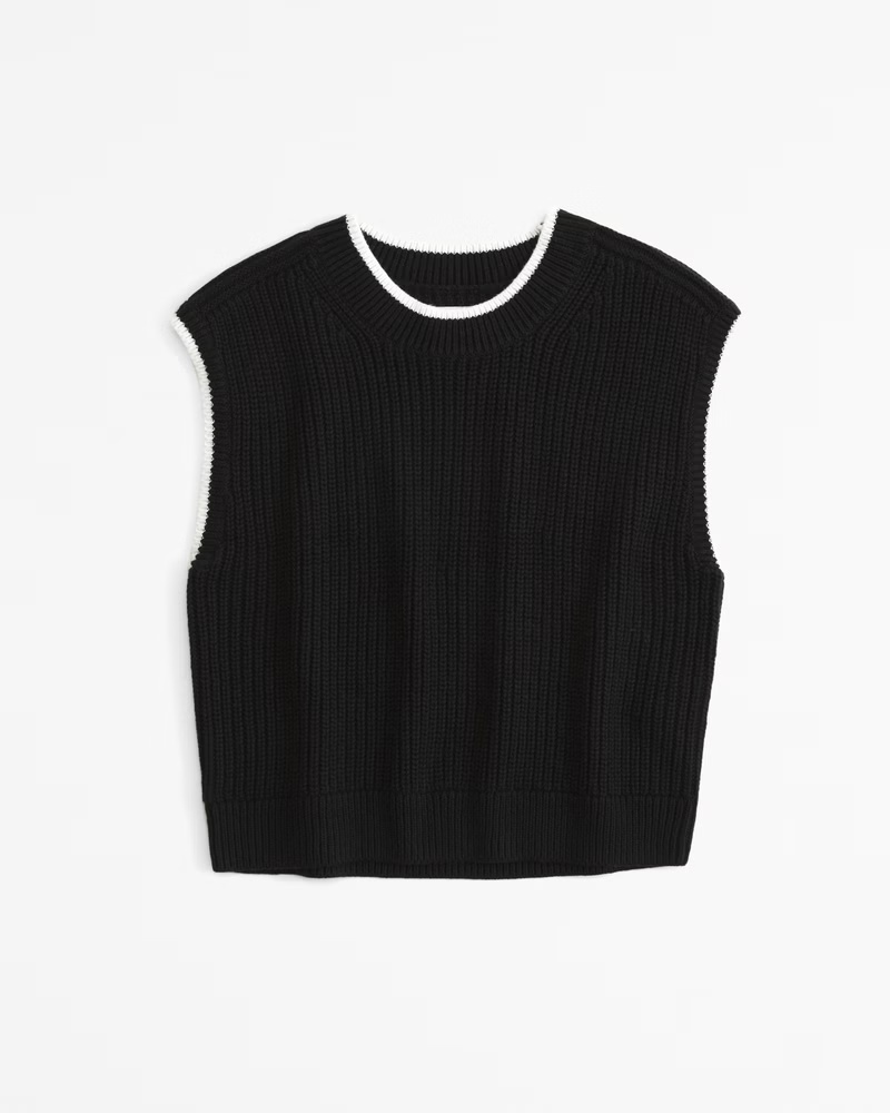 Crew Shell Sweater - Abercrombie & Fitch